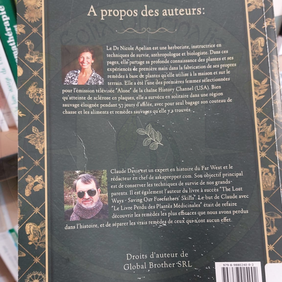 Lecture : Le livre perdu des plantes médicinales | Folia officinalis